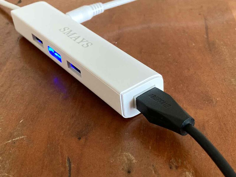 Fire TV Stickを有線LAN接続！Smays Micro USB OTG ハブ | すいかの名産地